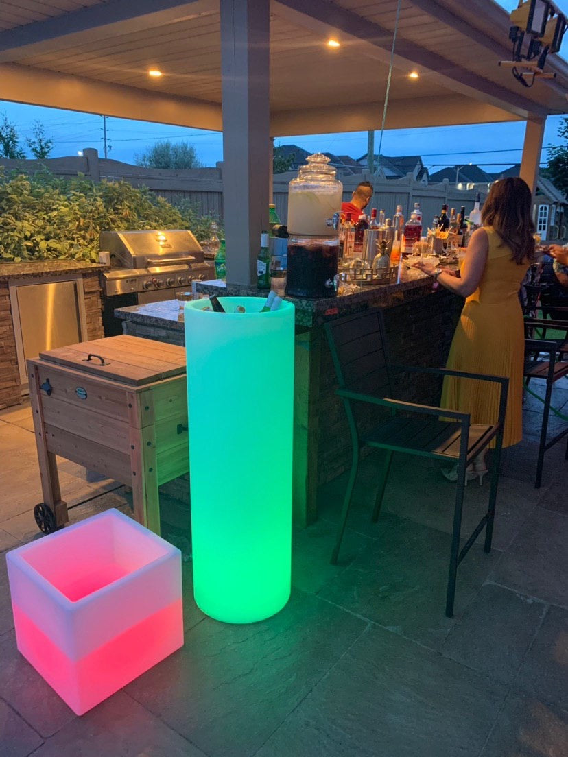 LED Glowing Ice Buckets – 6ix Glow